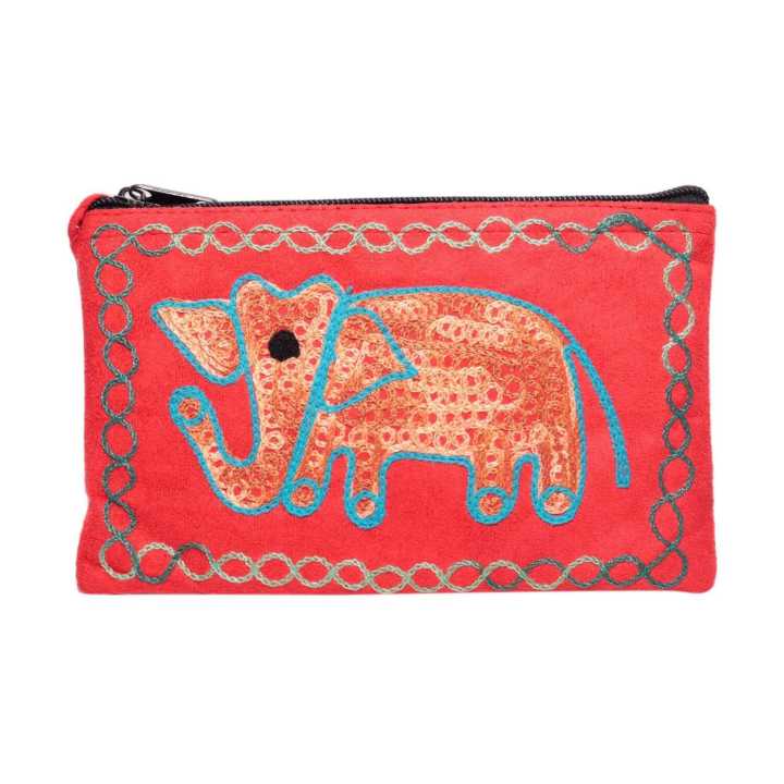 Red Sweat Elephant Design Purse 8 Inch | Daraz.com.np