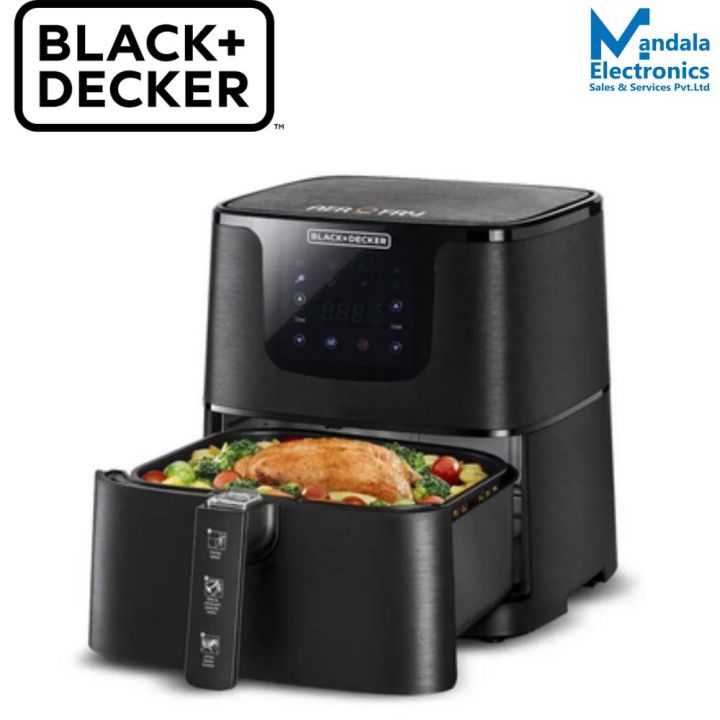 Black+Decker Brand 5.8 Liter AeroFry | Model : AF700-B5 | 2 Years ...