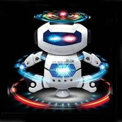 Naughty Dancing Robot 360 Degree With Smart Actions And Music | Daraz ...