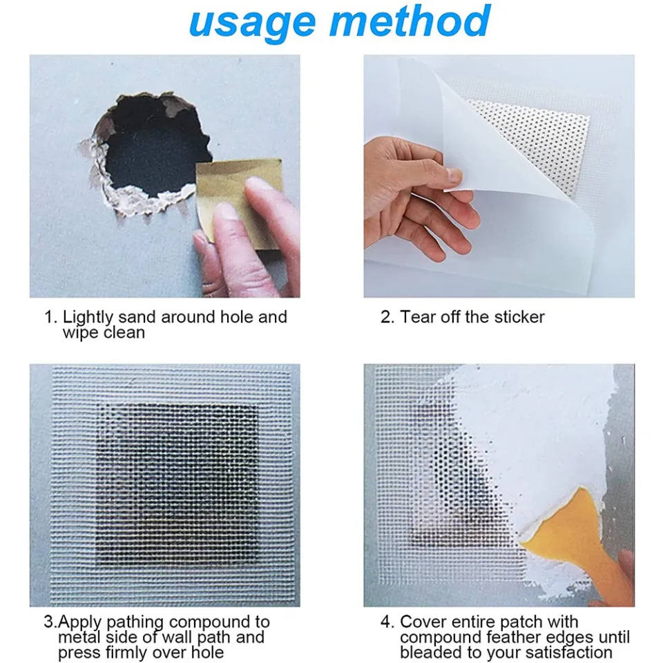 Drywall Repair Kit 12Pcs Aluminum Wall Repair Patch Kit 4 6 8 Inch Daraz .np