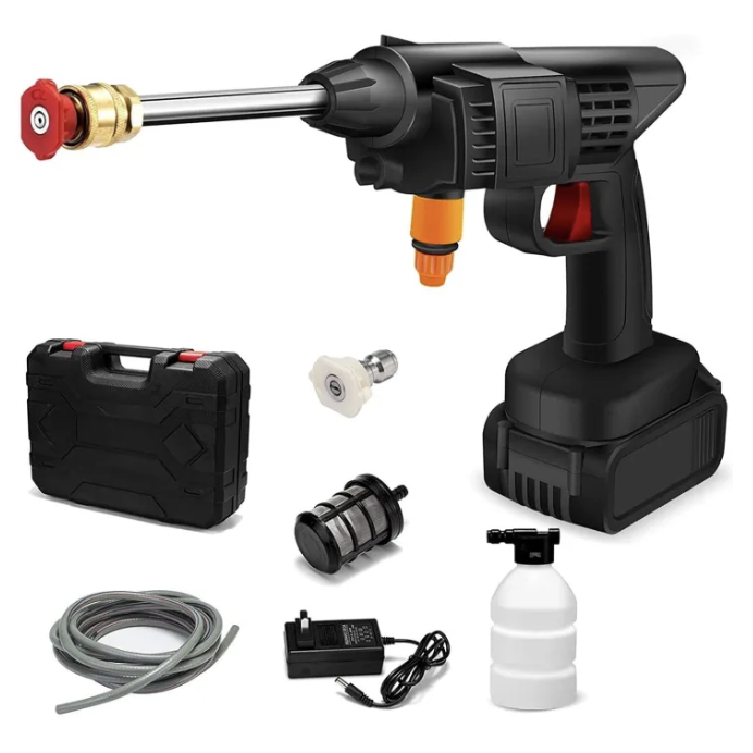 48W High Pressure Car Washer with Water Gun Set Garden Cleaning Jet ...