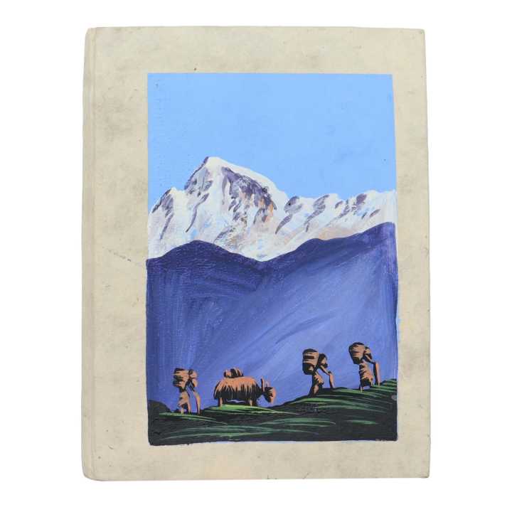 Everest Printed Hand Made Paper Diary 16 X 11 Cm | Daraz.com.np