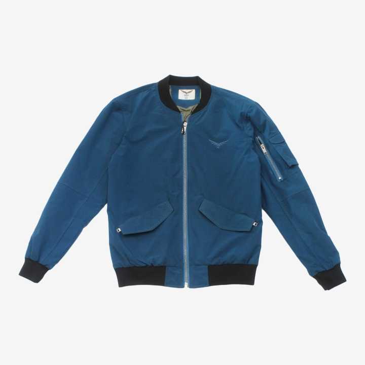 Light Blue Bomber Jacket For Men | Daraz.com.np