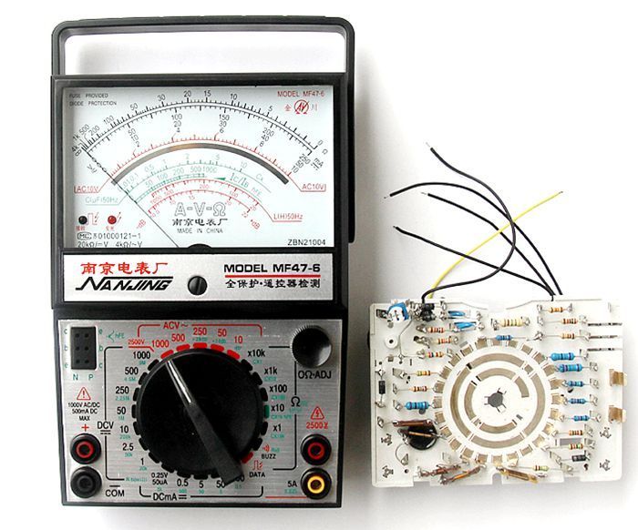 MF47 AC/DC Voltmeter Ampere Meter Ohmmeter Analog Multimeter | Daraz.com.np
