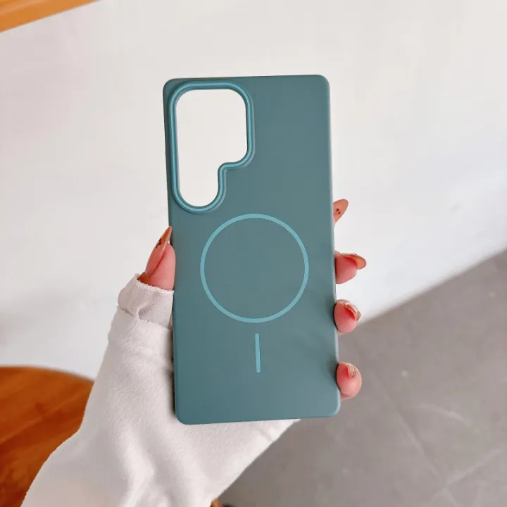 HODON Luxury Matte Candy Color Magnetic Phone Cases For Samsung Galaxy ...