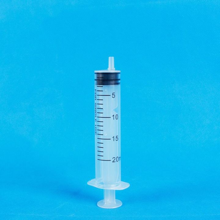 with Scale 20ml Pump Measuring Plastic Feeding Syringe Pet Feeder DIY ...