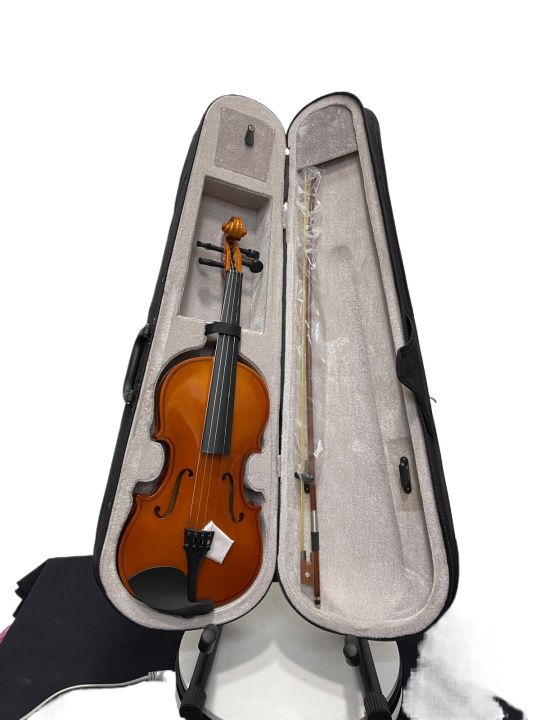 Violin Full Size 4/4 With Bow, Rosin, Carrying Hard Case, Bridge ...