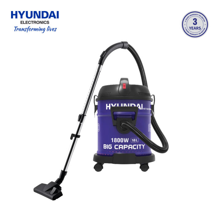Hyundai 18L Drum Vacuum Cleaner | Compact & Efficient Cleaning Power ...