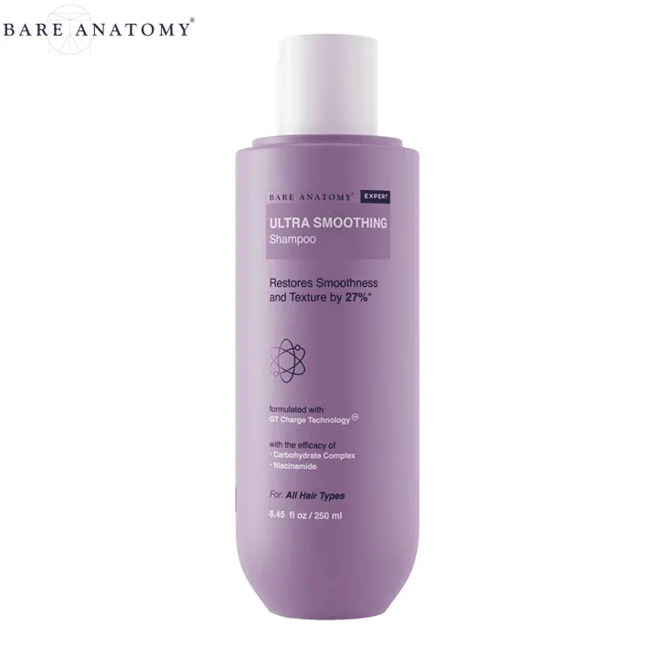 Bare Anatomy Ultra Smoothing Hair Shampoo | Restores Smoothing ...