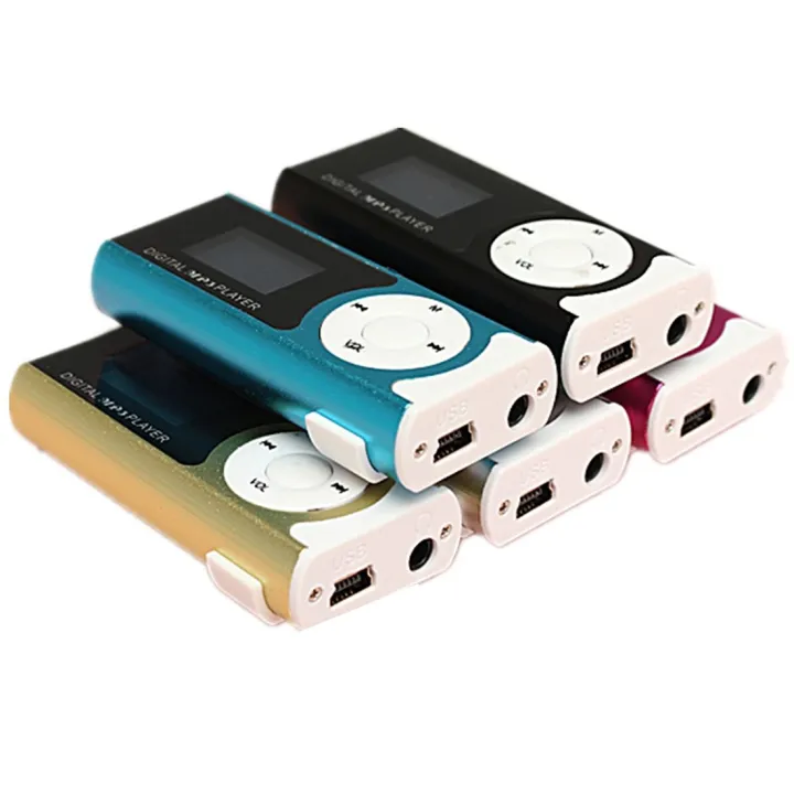 MINI USB clip player MP3 player LCD screen 16GB mini TF card | Daraz.com.np