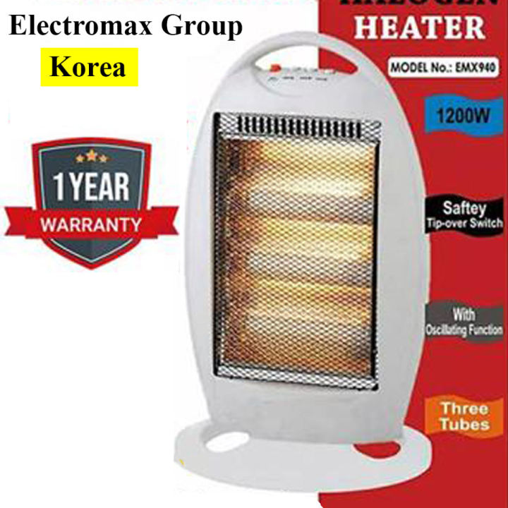 Electromax 3 Rod Halogen Heater | Daraz.com.np