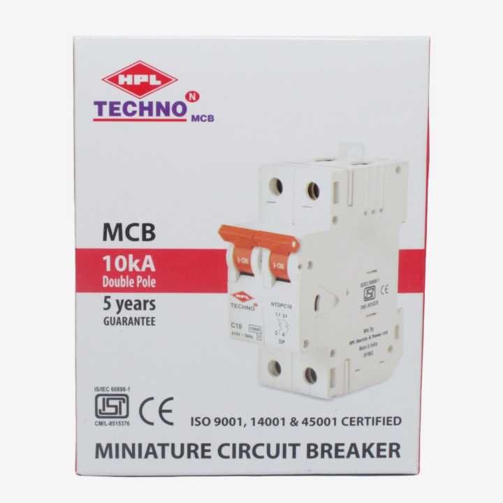 Double Pole MCB(Dp MCB 10 KA ) 5 Year Warrenty 32 Amp | Daraz.com.np