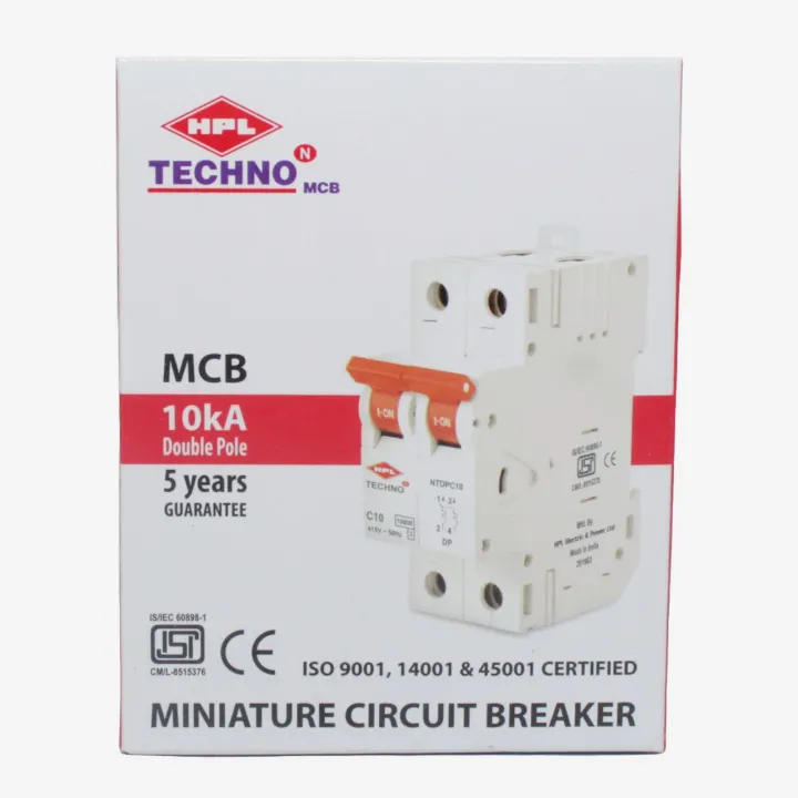 Double Pole MCB(Dp MCB 10 KA ) 5 Year Warrenty 32 Amp | Daraz.com.np