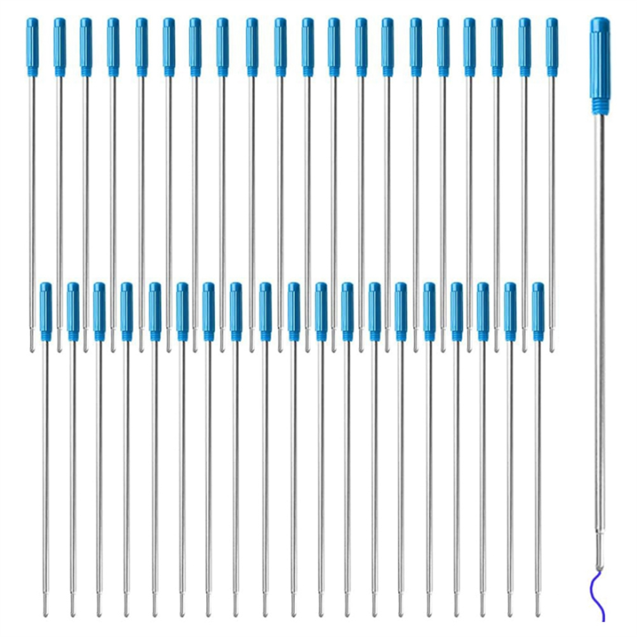 40pcs 11.6cm/4.57inch Pen Ink Refills, Replaceable Pens Refills,the ...