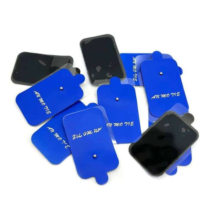Physiotherapy Tens Electrode Pads Conductive Gel Therapeutic Pulse ...