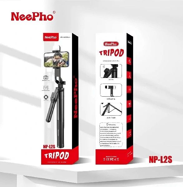 NeePho Selfie Stick NP-L2S,Led Ight,Tripod Stand | Daraz.com.np