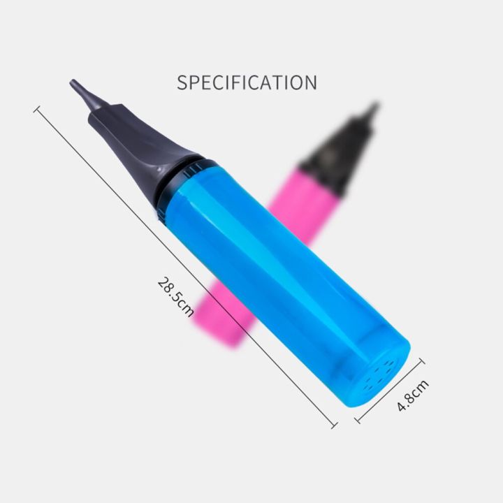 Hand Air Pump for Balloons - 9" Portable Manual Balloon Pump, Mini Hand ...