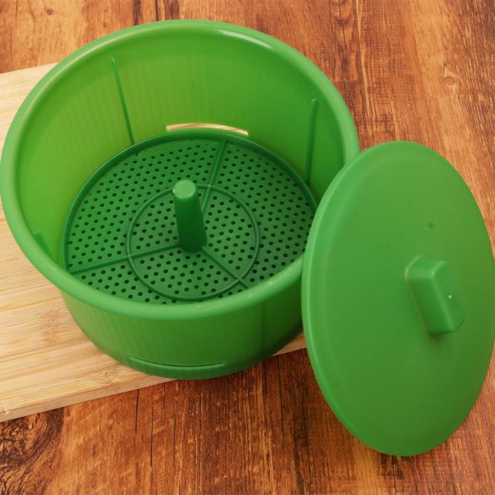 New Stackable Bean Sprout Nursery Pots Split Ventilated Plant Seeding ...