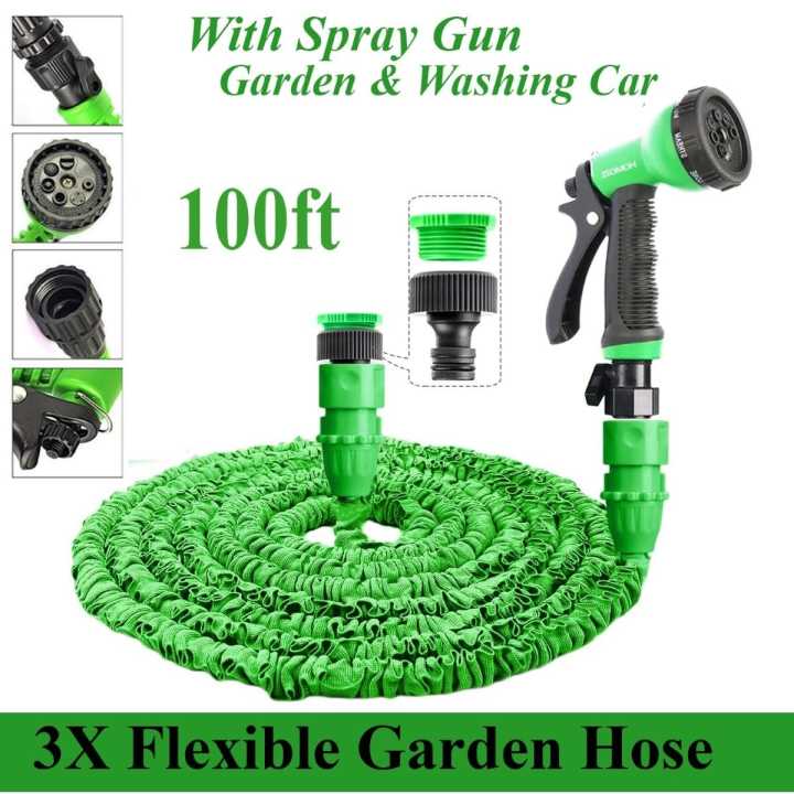 100FT Garden Hose Expandable Magic Flexible Water Hose 30 M Hose ...