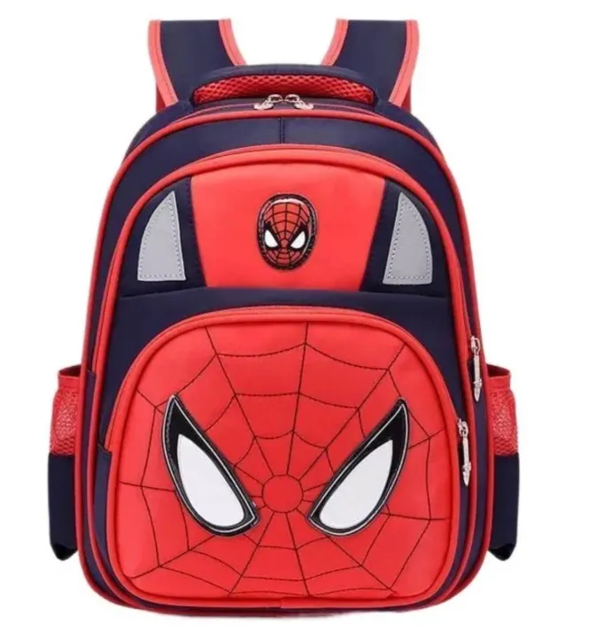 Spiderman Bag School Bag For Kids Class 2, 3 & 4 Class | Daraz.com.np