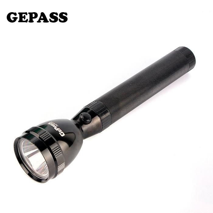 GePass Rechargeable LED Flashlight High Range Torch Flashlight RL-203 ...