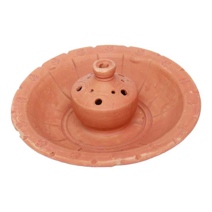Brown Color Clay Dhoop Stand | Daraz.com.np