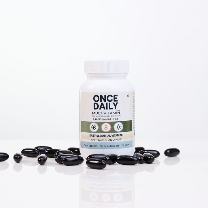 ONCE DAILY MULTIVITAMIN SUPPLEMENT - 30 SOFTGELS | Daraz.com.np