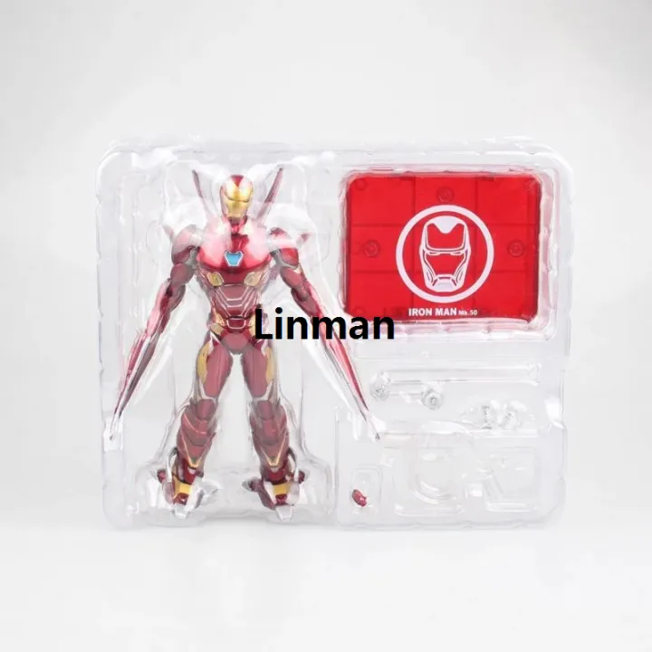 Iron Man MK50 Marvel SHFiguarts Marvel Legend Nano Metal KAIYODO ...