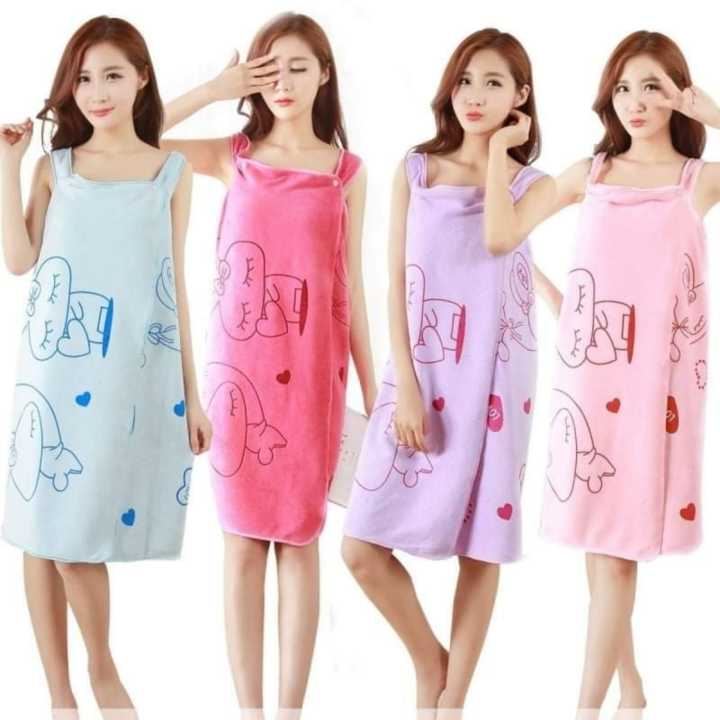 Wearable Fast Drying Magic Bath Towel | Daraz.com.np