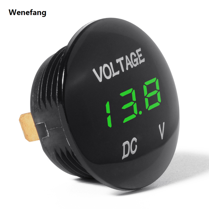 Wenefang Allsome 1pc Universal Digital Display Voltmeter Waterproof ...