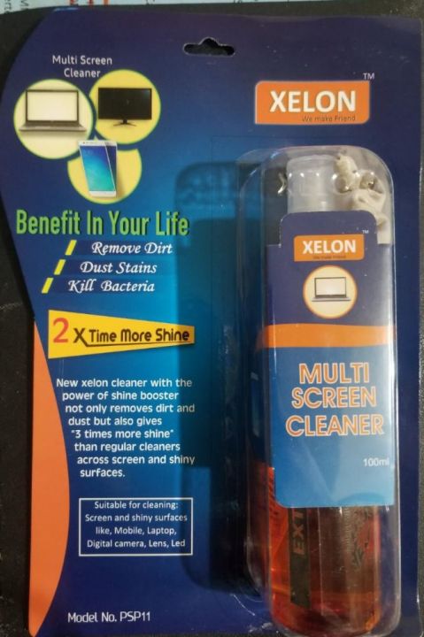 LCD LAPTOP MOBILE SCREEN CLEANER XELON LCD CLEANER KIT | Daraz.com.np