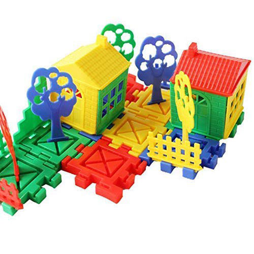 Interlocking Educational Building Blocks Dream House Toy for Kids with ...
