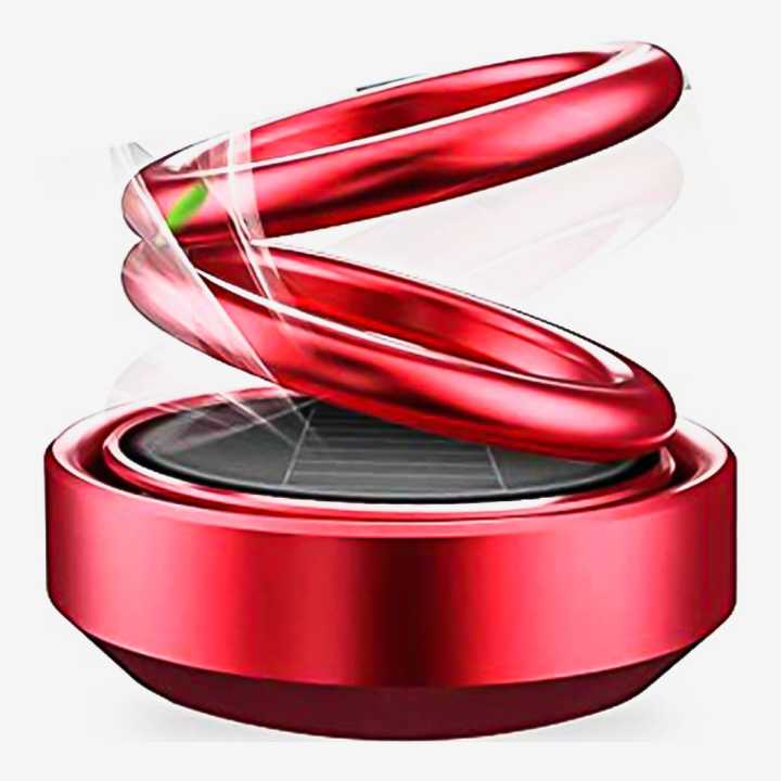 360 Degree Rotation Solar Car Fragrance Diffuser- Black | Daraz.com.np