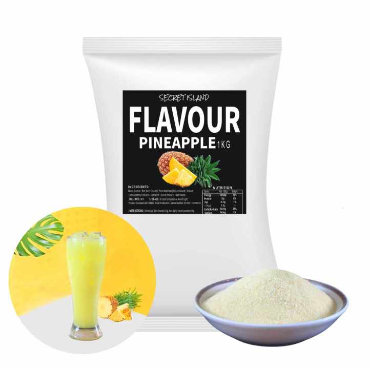 SECRET ISLAND Pineapple Flavour Powder 1kg | Daraz.com.np
