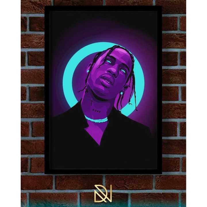 Travis scott Wall Frame- A3 Size | Daraz.com.np