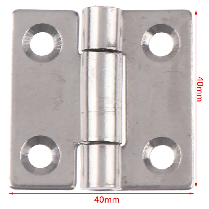 40*40*2mm Stainless Steel Hinge Industrial Equipment Cabinet Hinge ...