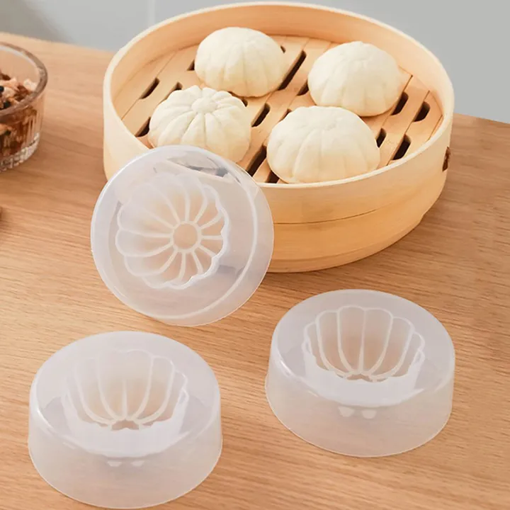 Kitchen DIY Pastry Pie Dumpling Maker Bun Mould Baozi Mold Steamed ...