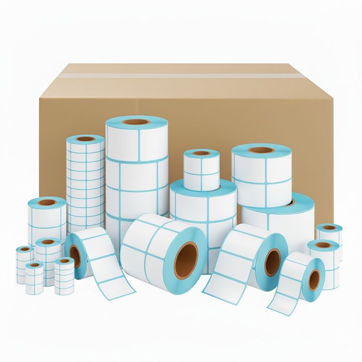 Barcode Label Or Thermal Label Sticker 1000 | 2000 Labels All Sizes ...