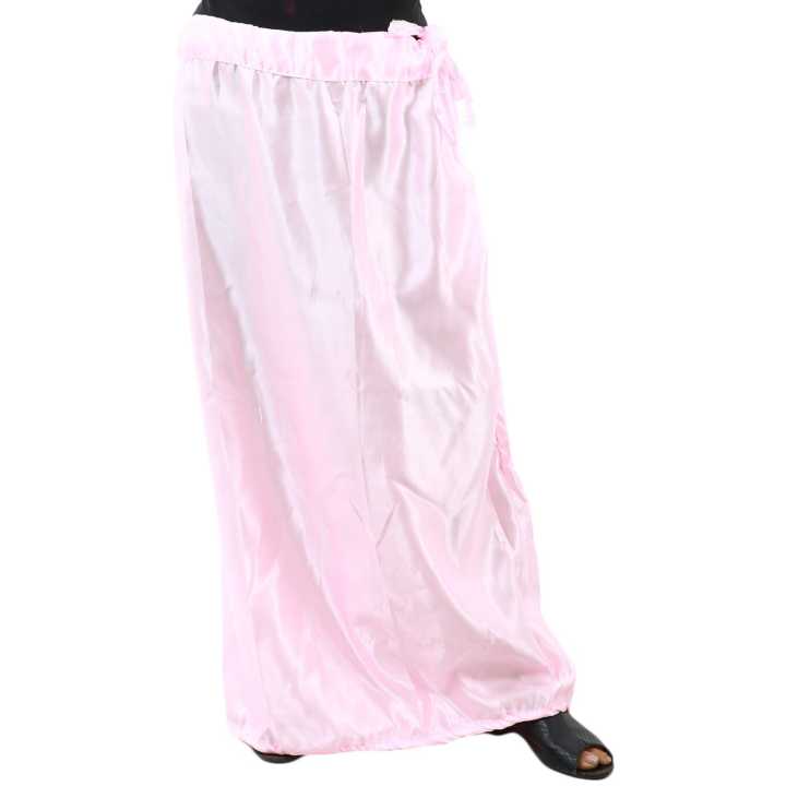 Pink Satin Silk Readymade Peticot For Women | Daraz.com.np