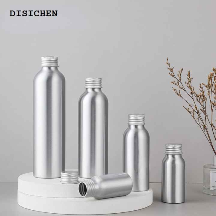 DISICHEN Affordable 2/5/10PCS 30ml-500ml Silver Aluminum Bottle with ...