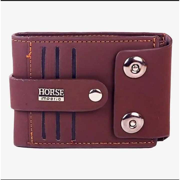 Double Button Wallet For Men's | Daraz.com.np