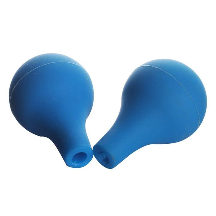 5Pcs Reusable Blue Pipette Rubber Bulb Head Pear Shaped Dropper Rubber ...