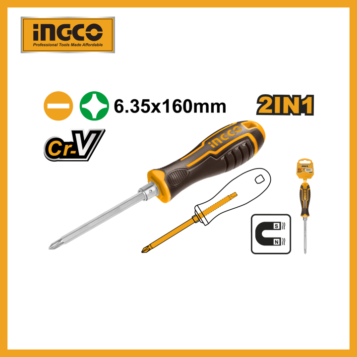 Ingco 2 in 1 Screwdriver AKISD0201 | Daraz.com.np