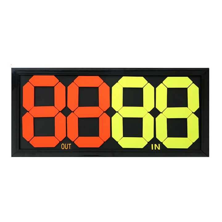 Outdoor Football Substitution Cards Soccer Scoreboard Football Number ...
