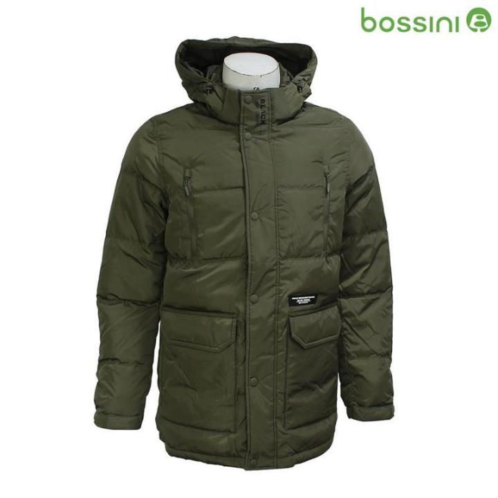 Bossini Black Solid Puffer Winter Jacket For Men | Daraz.com.np