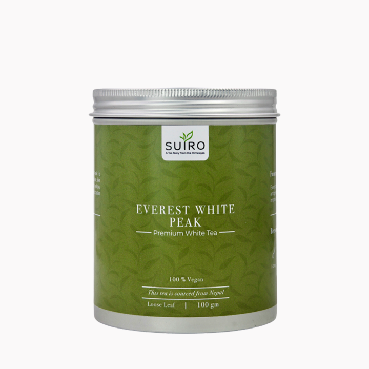 E.verest White Peak Tea™ - Big Tin - 100 GMS - Suiro Teas | Daraz.com.np