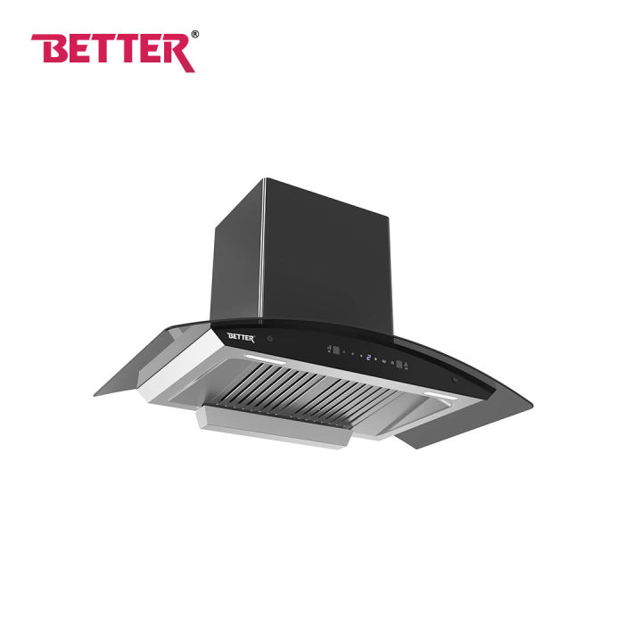 Better Breath 90 Pro Glass Hood Chimney || 90 CM || 3 Baffles Filters ...
