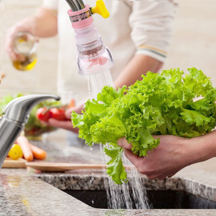 Water Tap Filter, Foldable Faucet Filter Durable Reliable for Bathroom ...