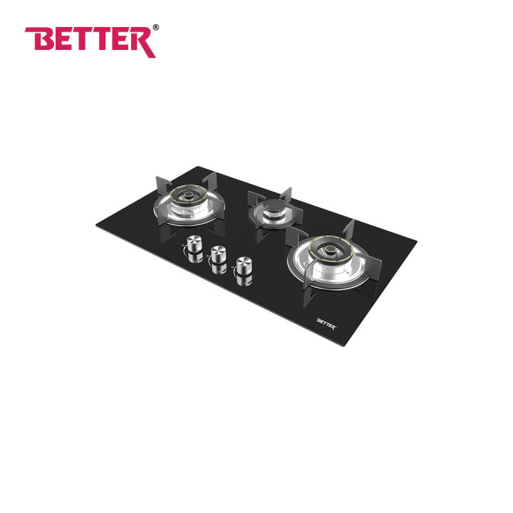 Better Aussie Toughten-3 | 3-Burner Gas Hob Stove with Anti-Scratch ...