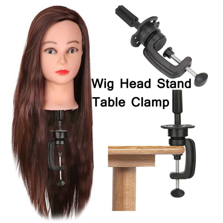 Adjustable Table Hairdressing Dummy Hair Cosmetology Hairstyles Hair ...